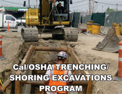 Cal/OSHA Trenching/ Shoring/ Excavations Program - ISNetworld® Approved ...